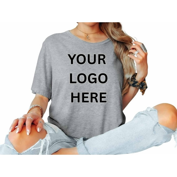 Custom Photo T-Shirt - Personalized Picture & Text Printing - High ...