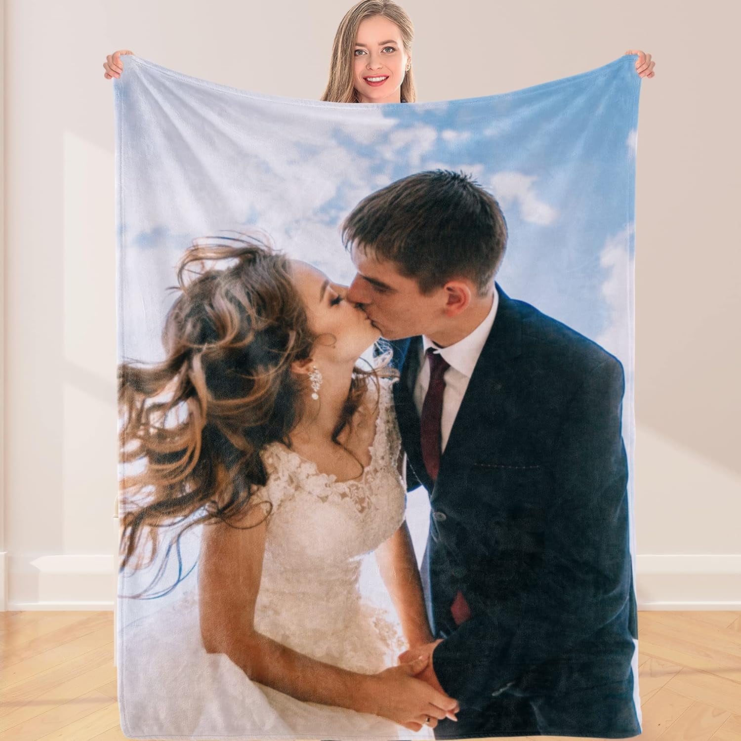 Custom Photo Throw Blanket Customized Pictures Blanket Personalized ...