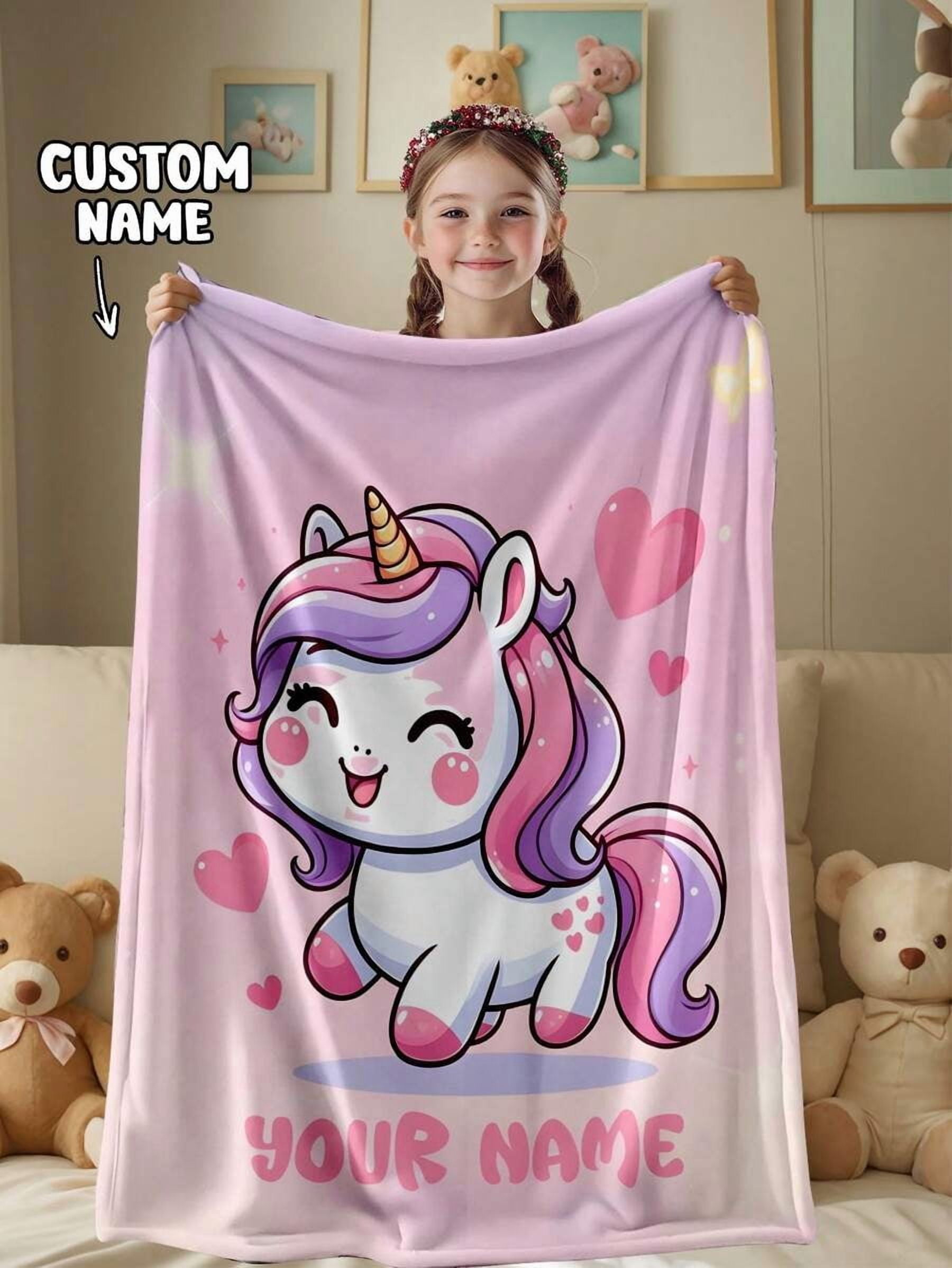 Custom Photo Throw Blanket - Personalized Memorial Gift for Birthday ...