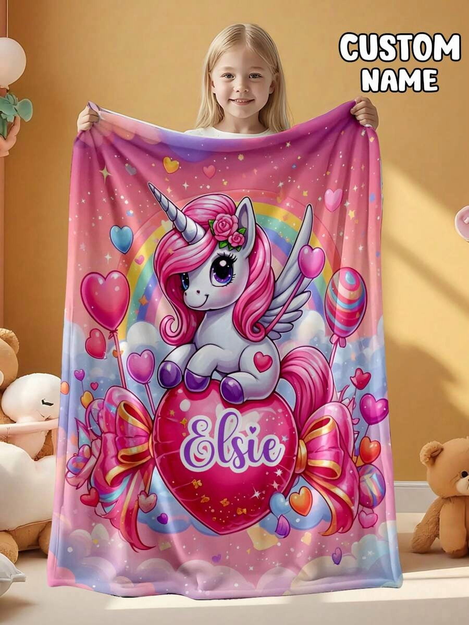 Custom Photo Throw Blanket - Personalized Memorial Gift for Birthday ...