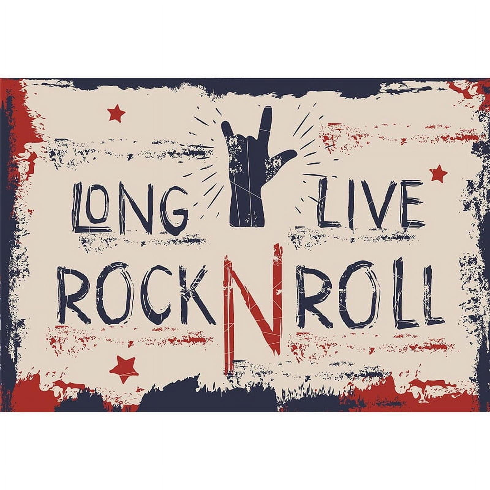Custom Photography Background 1950's Rock and Roll Rock Star Guitar ...