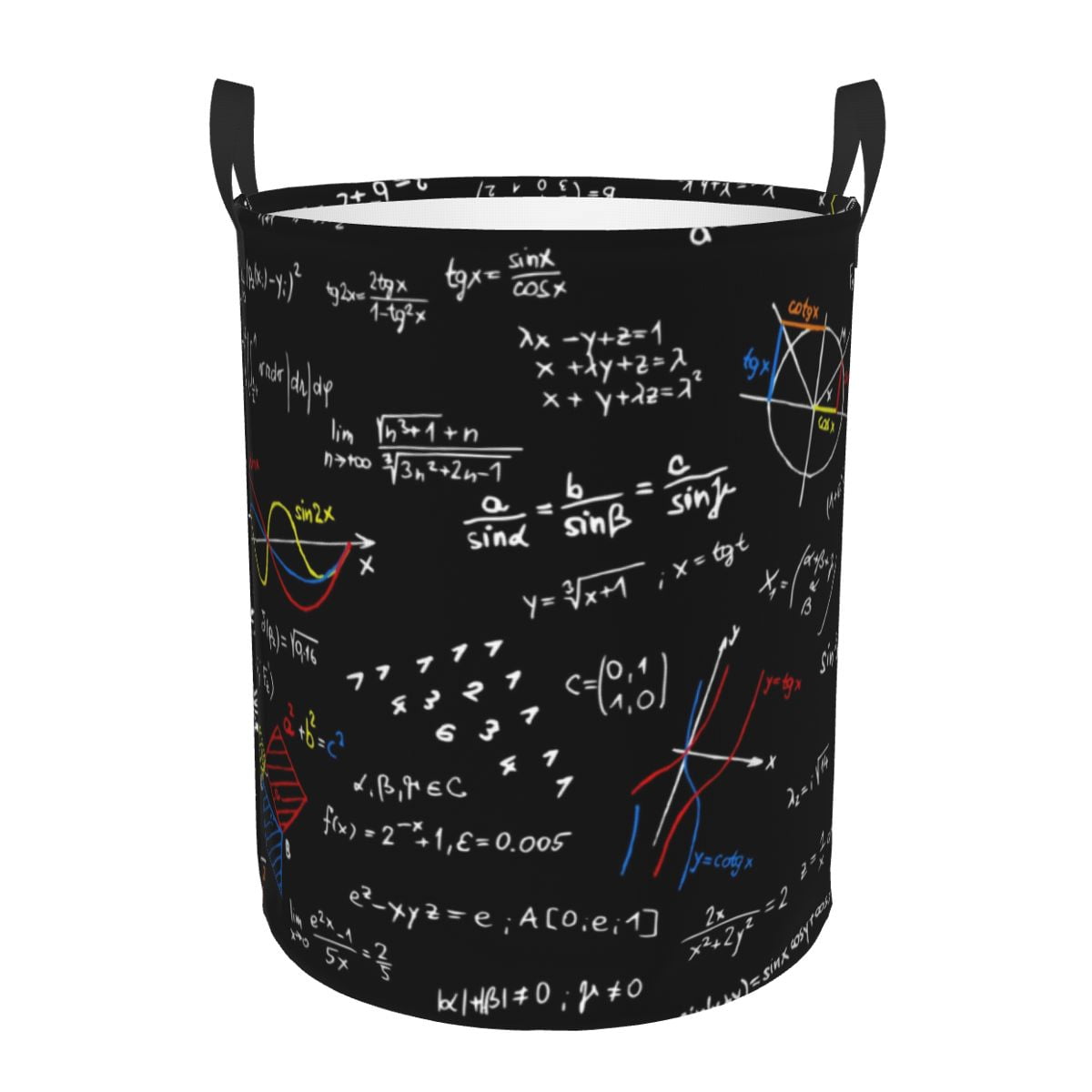 Custom Physics Equations Laundry Basket Collapsible Large Capacity ...