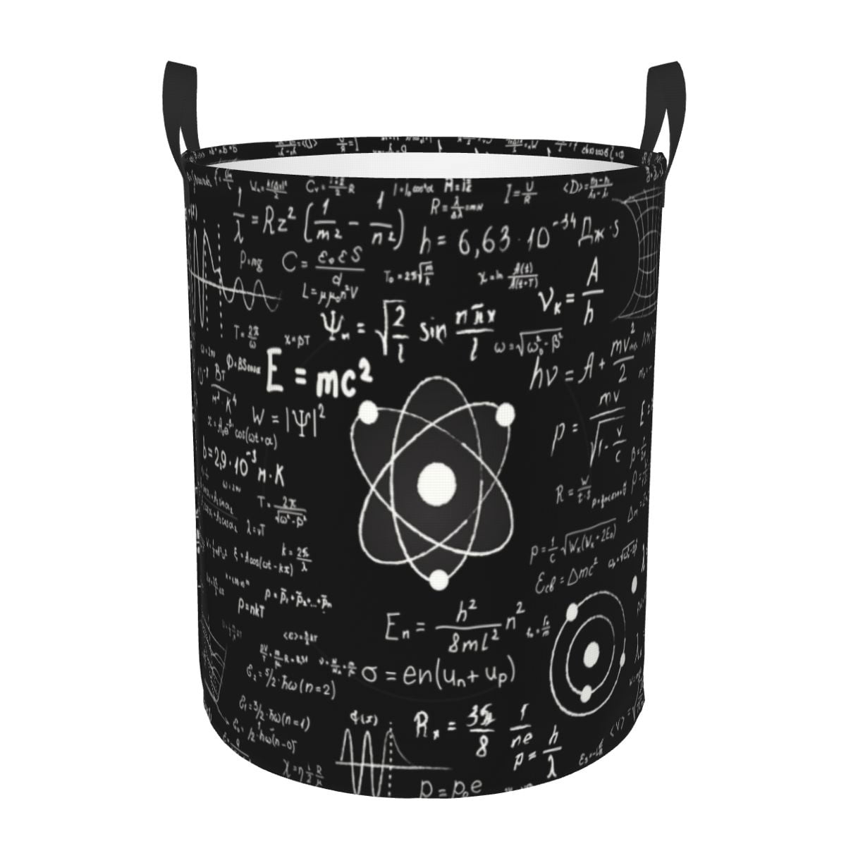 Custom Pi Day Symbol With Math Equations Laundry Basket Nerd Geek ...