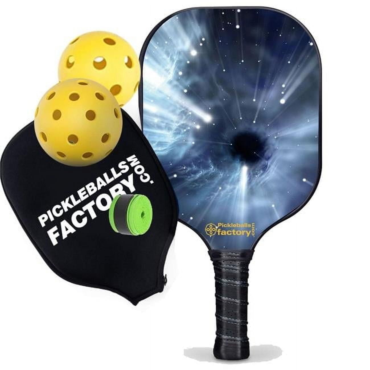 Custom Pickleball Paddle - Black Hole Pickle Paddle, Senior Pickleball ...