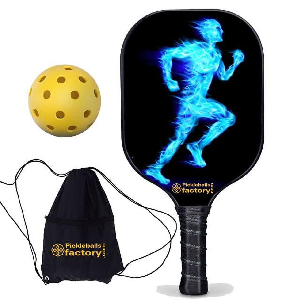 Custom Pickleball Paddle - Blue Fires Good Pickleball Paddles, Backyard ...