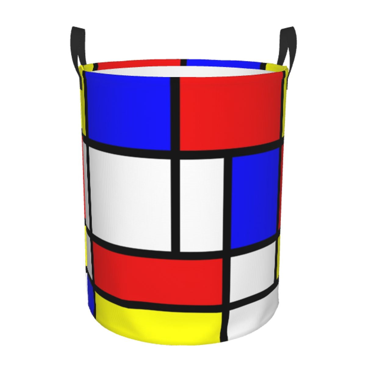 Custom Piet Mondrian De Stijl Laundry Hamper Large Clothes Storage ...