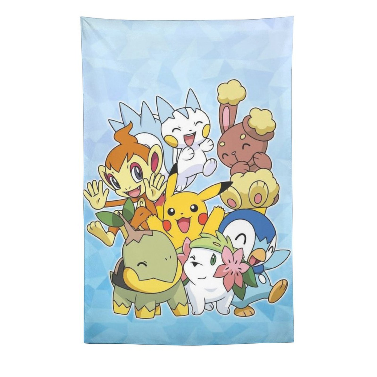 Custom Pikachu Tapestry wall hanging poster hanging painting background ...