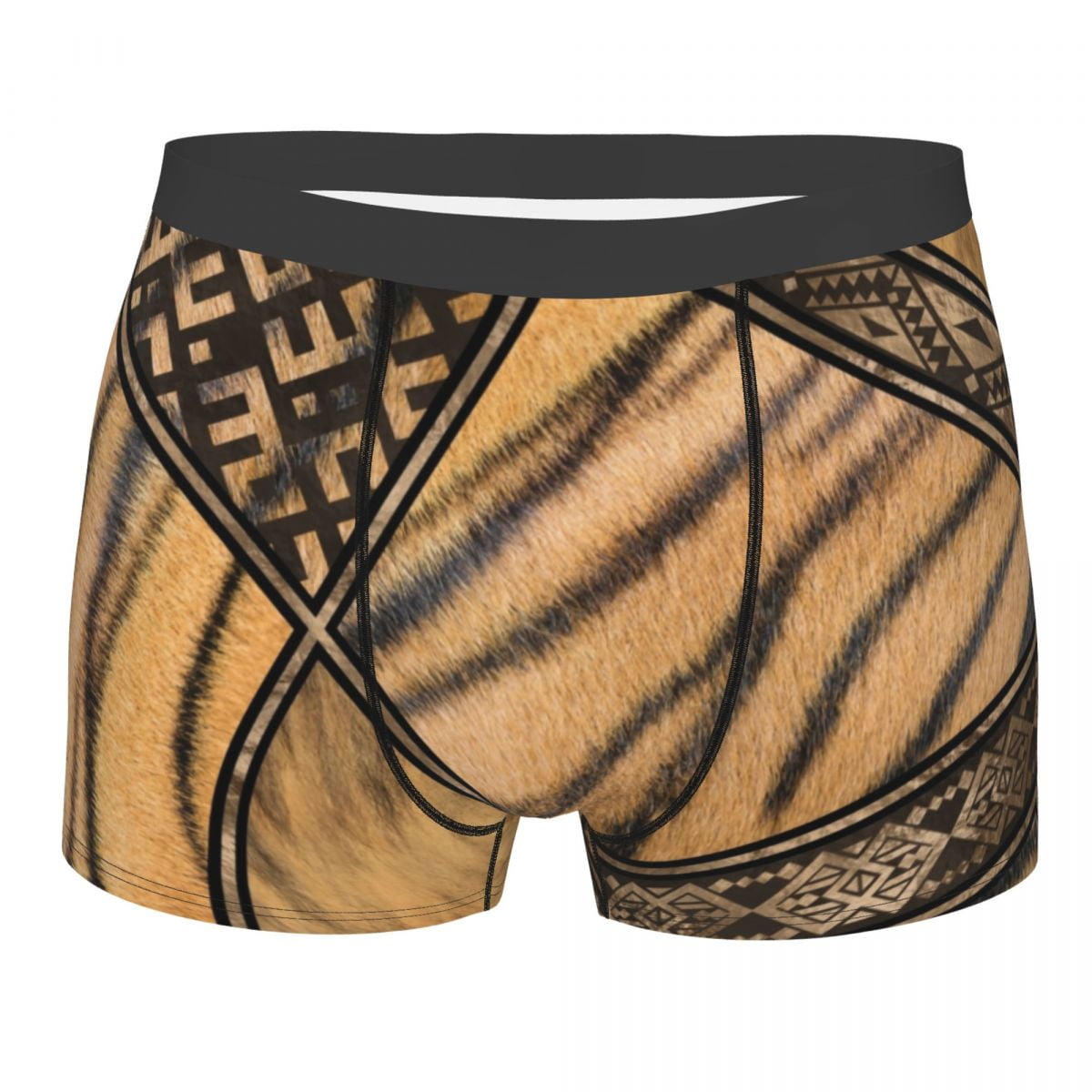 Custom Pink Leopard Boxer Shorts For Men 3D Printed Male Animal Print ...