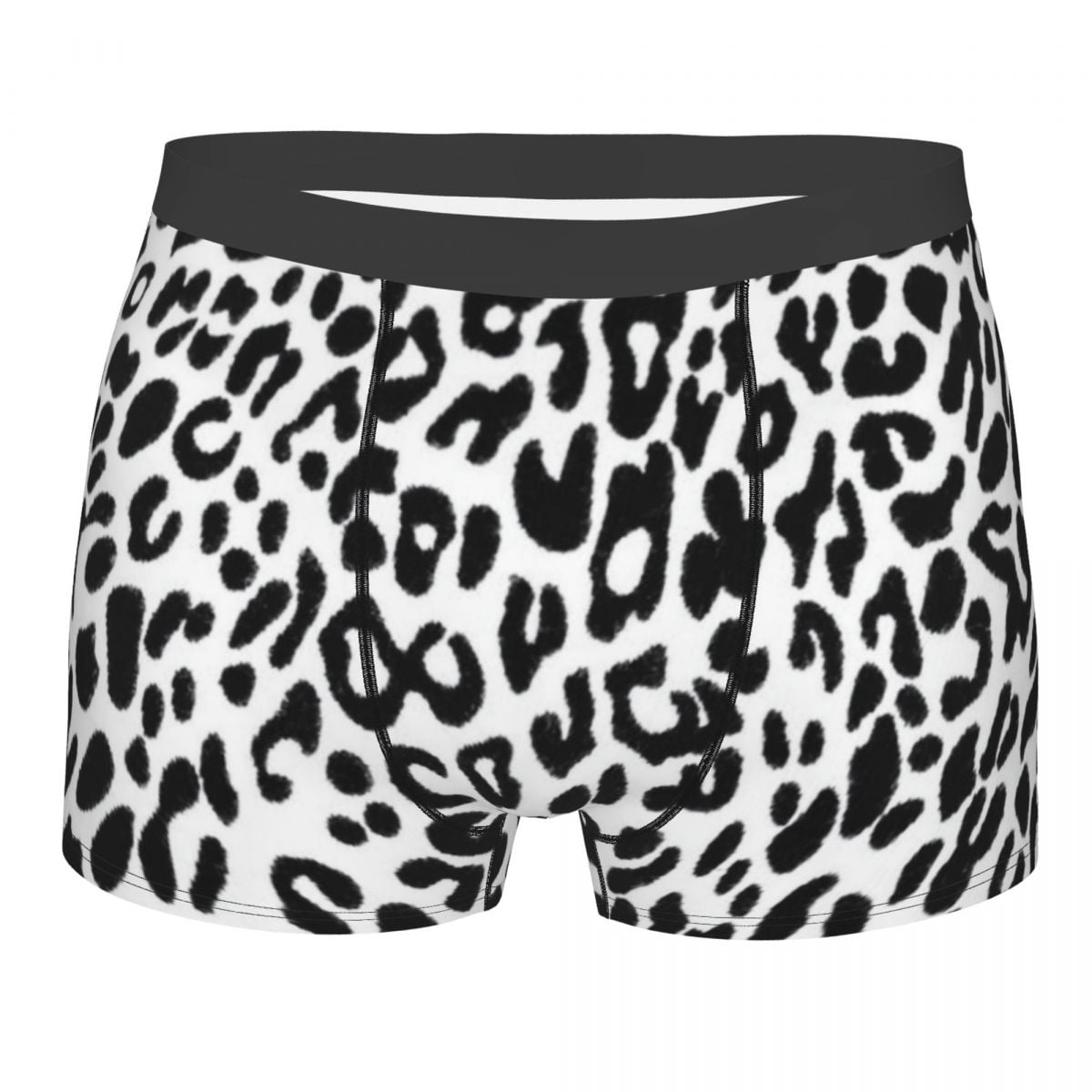 Custom Pink Leopard Boxer Shorts For Men 3D Printed Male Animal Print ...