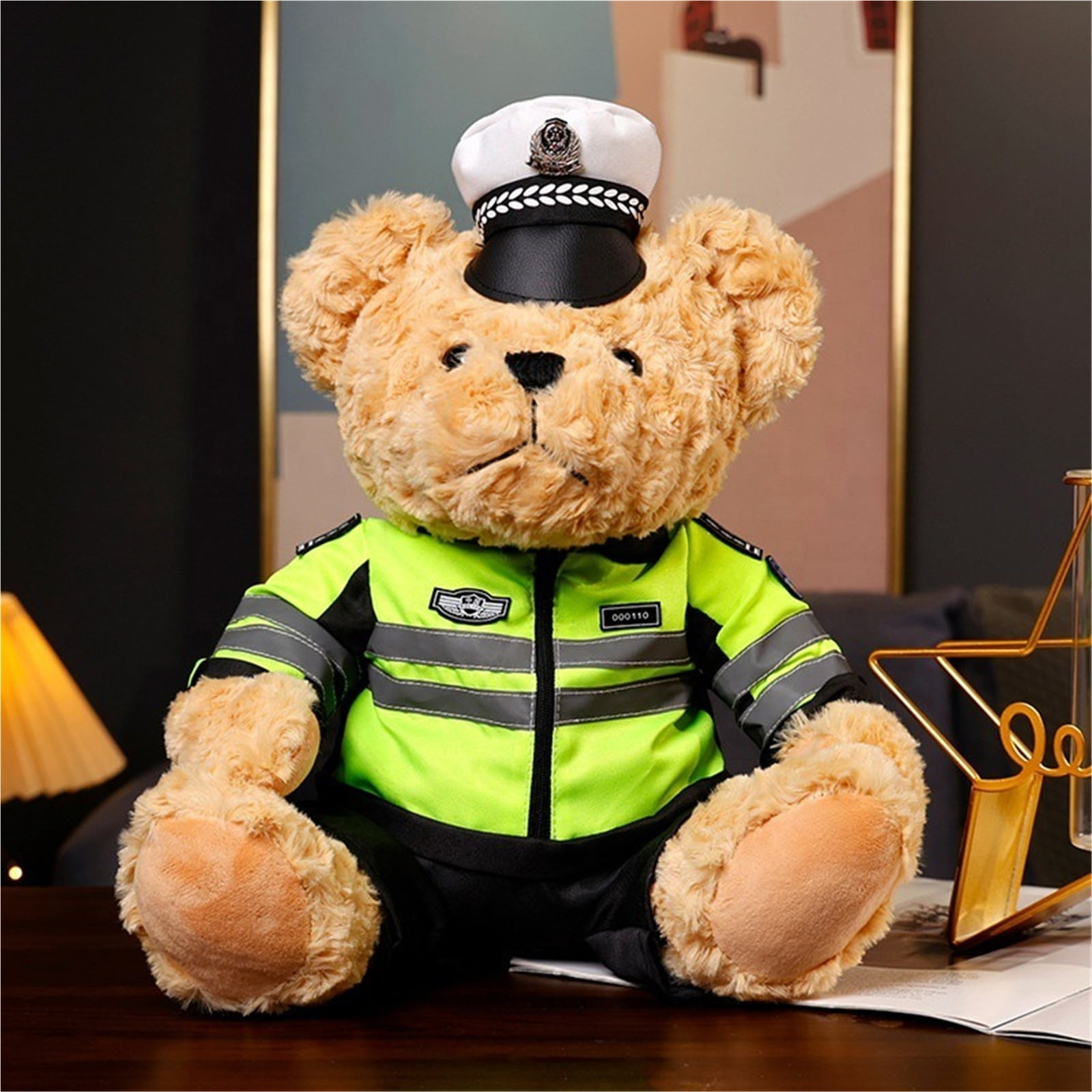 Custom Plush Police Bear & Traffic Police Bear Stuffed Toy - Adorable ...