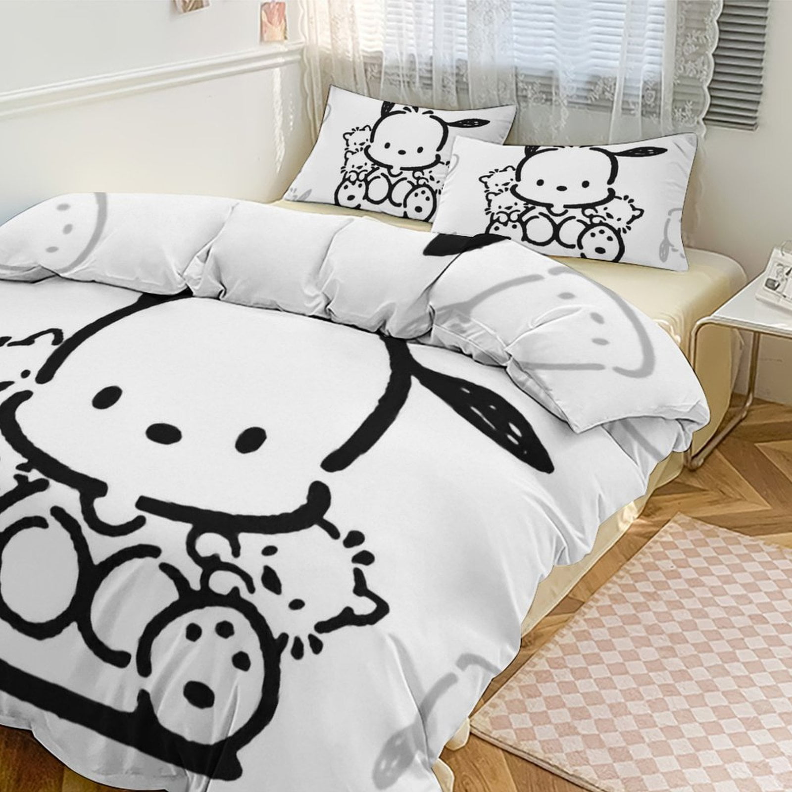 Custom Pochacco (106) Sheets Quilts Bedding Sheet Sets Bedroom ...