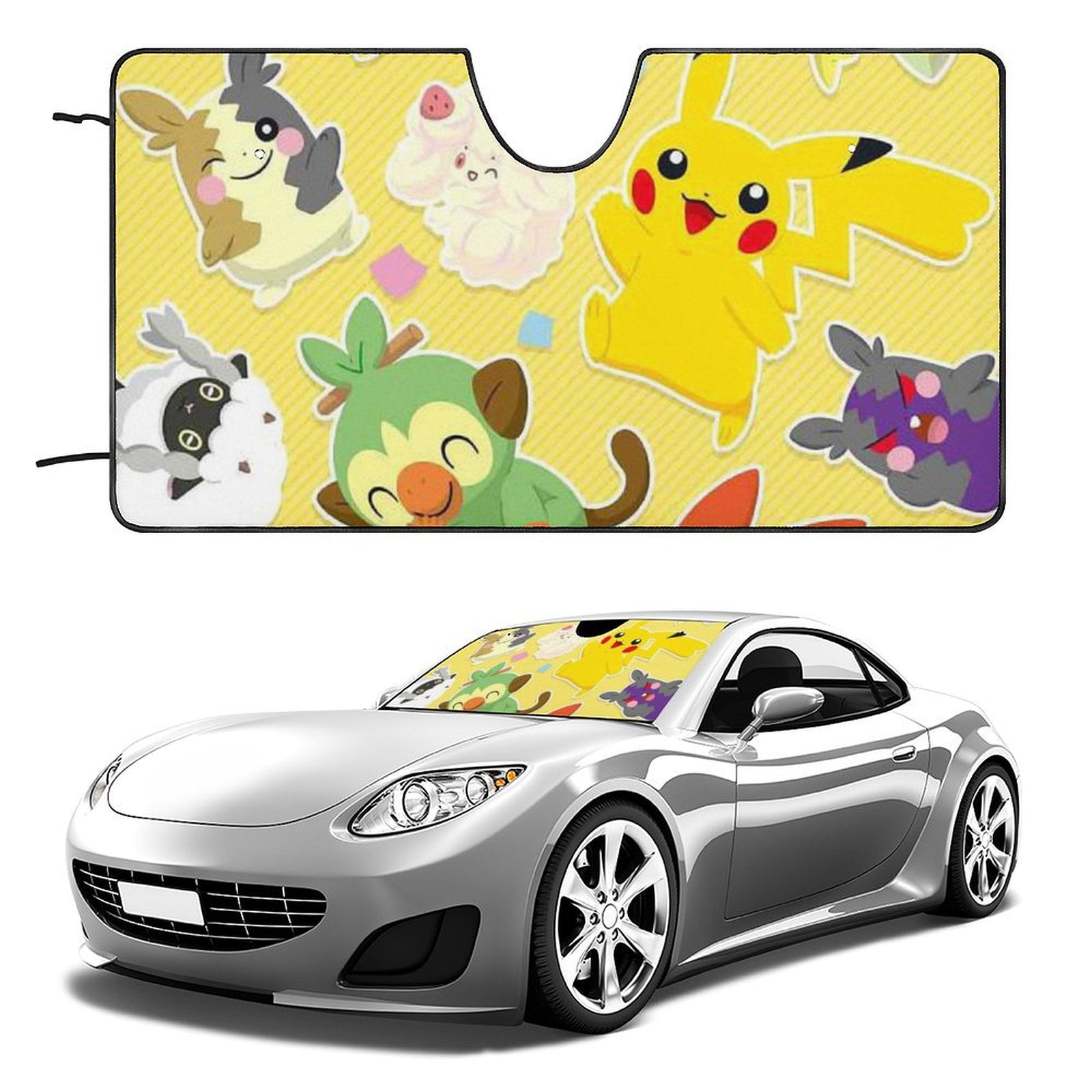 Custom Pokemon Car Truck and SUV Windshield Visor Car Visor Heat ...