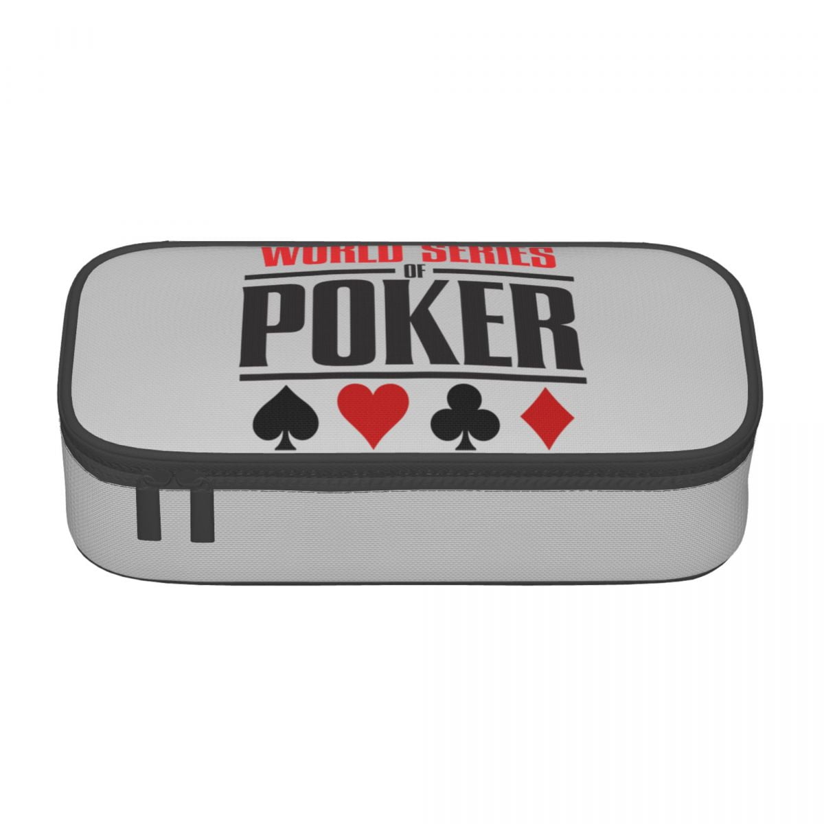 Custom Poker Playing Card Symbols Pencil Cases for Big Capacity Heart ...