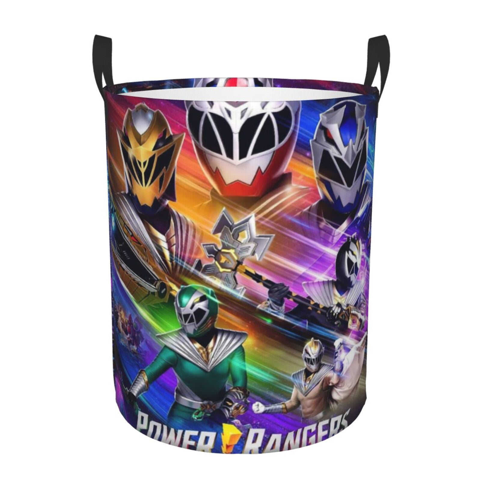 Custom Power Rangers Laundry Basket Collapsible Laundry Clothes Hamper ...