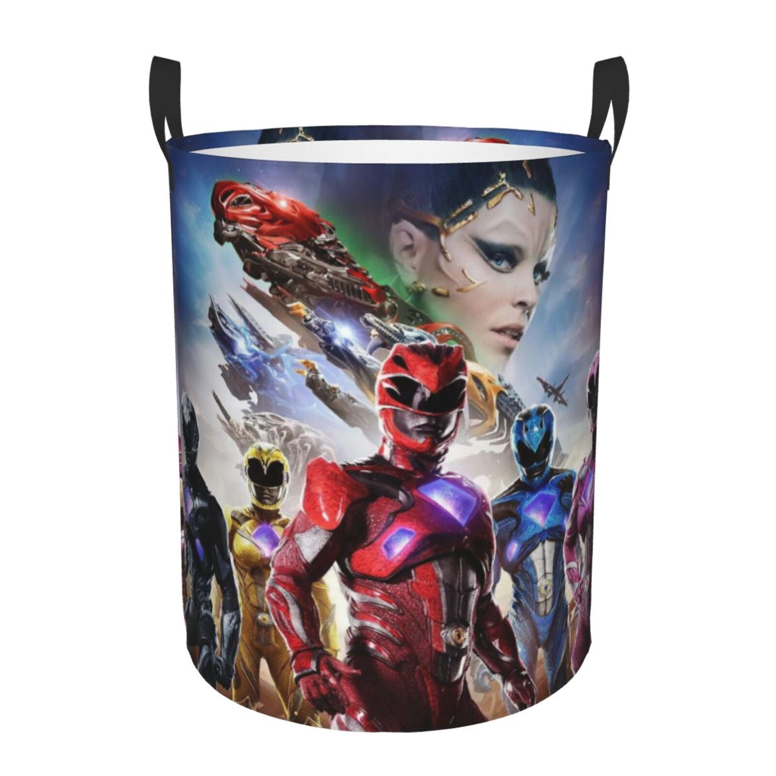 Custom Power Rangers Laundry Basket Collapsible Laundry Clothes Hamper ...