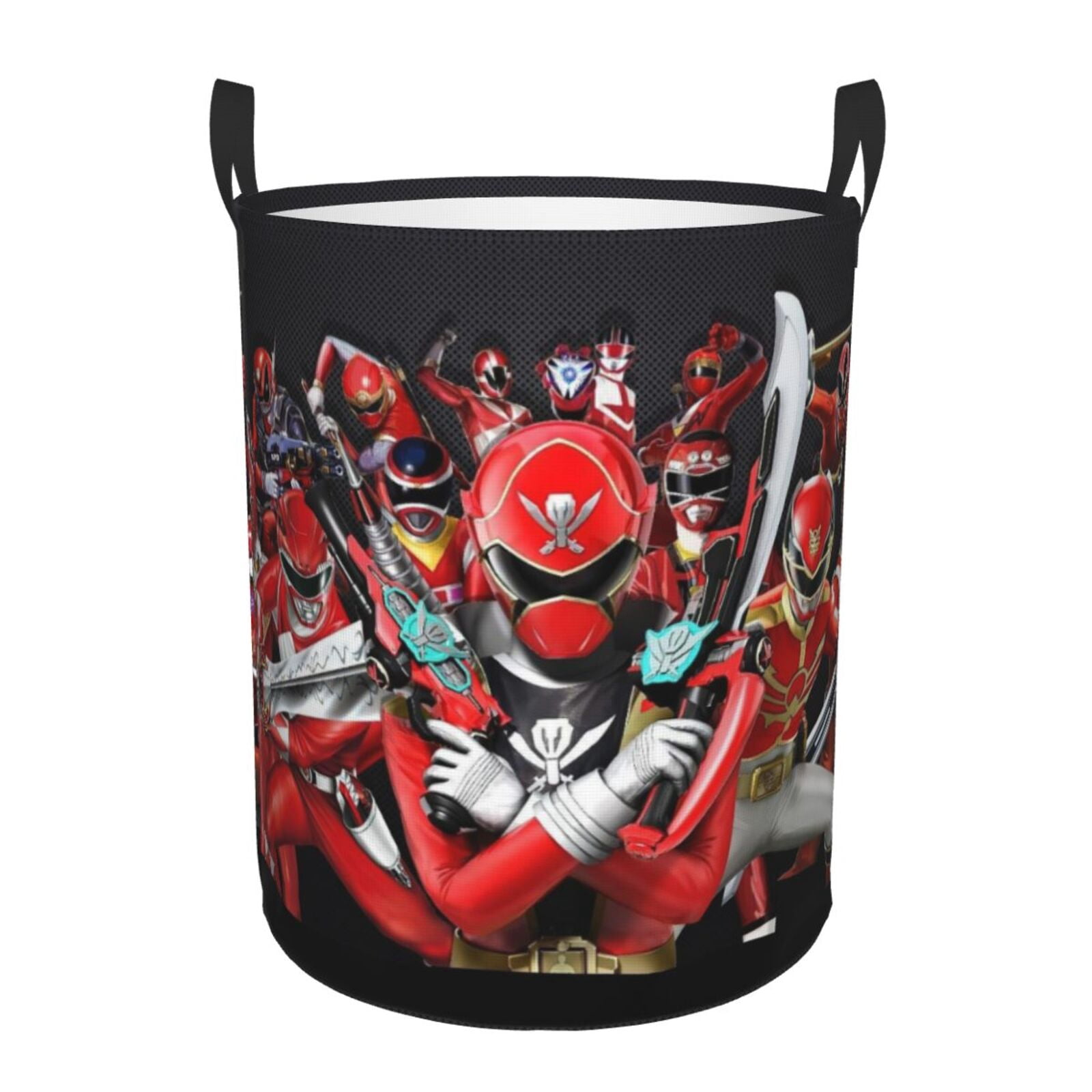 Custom Power Rangers Laundry Basket Collapsible Laundry Clothes Hamper ...