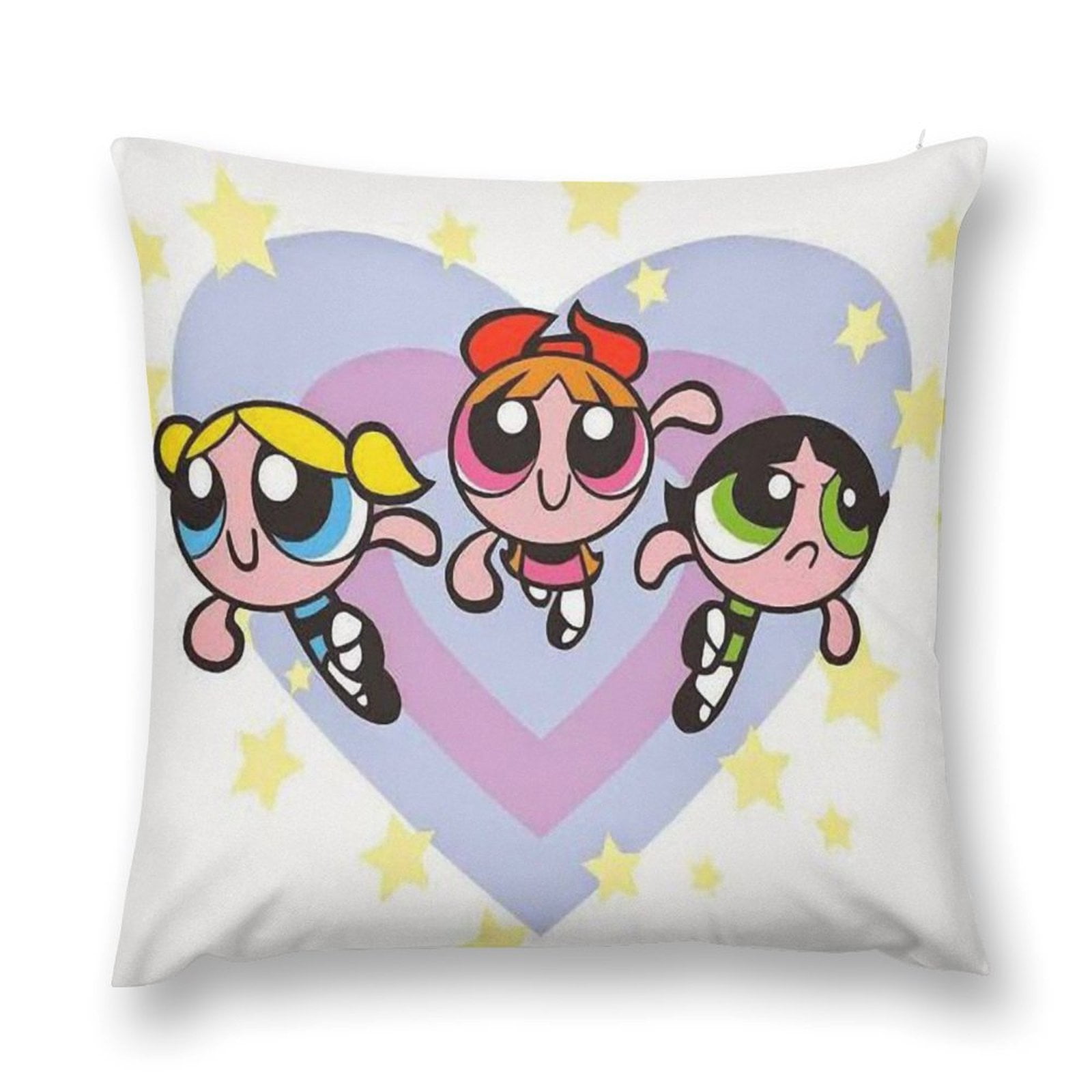 Custom Powerpuff Girls (25) Plush Pillow Case, Kawaii Square Cushion ...