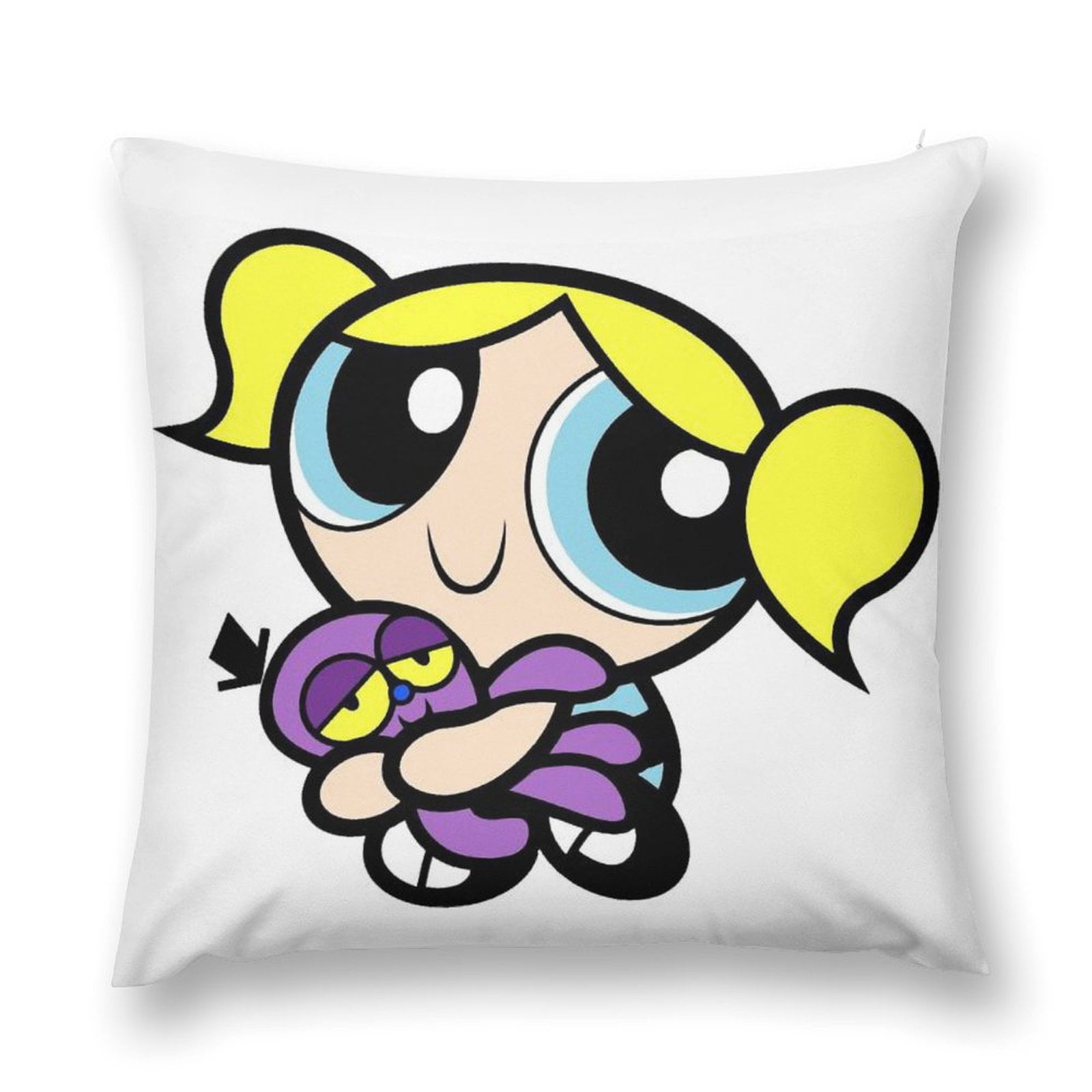 Custom Powerpuff Girls (93) Plush Pillow Case, Kawaii Square Cushion ...