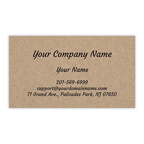 Custom Premium Business Cards 100 pcs Full color - Printed on 16pt ...