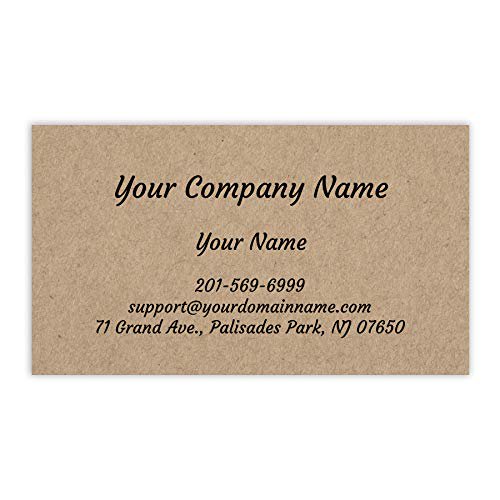Custom Premium Business Cards 100 pcs Full color - Printed on 16pt ...