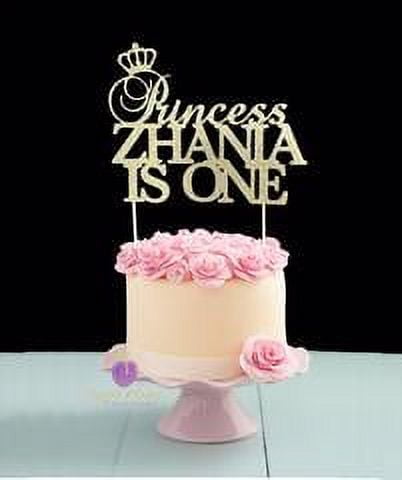 Custom Princess Birthday Cake Topper - Walmart.com