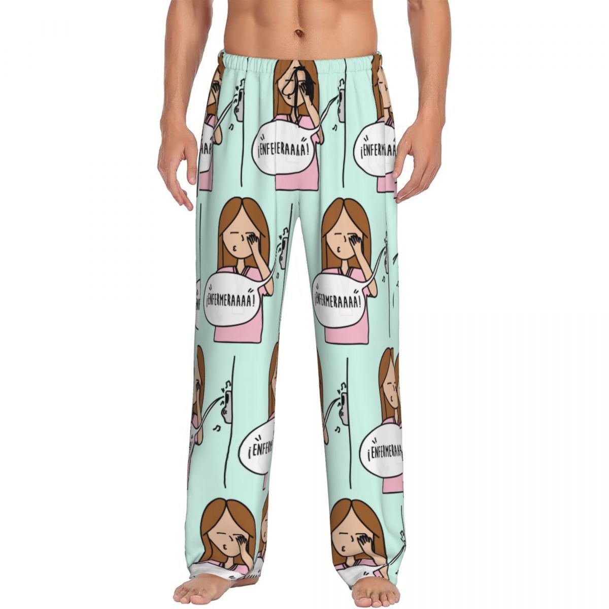 Custom Print Men's Enfermera En Apuros Doctor Nurse Medical Health ...