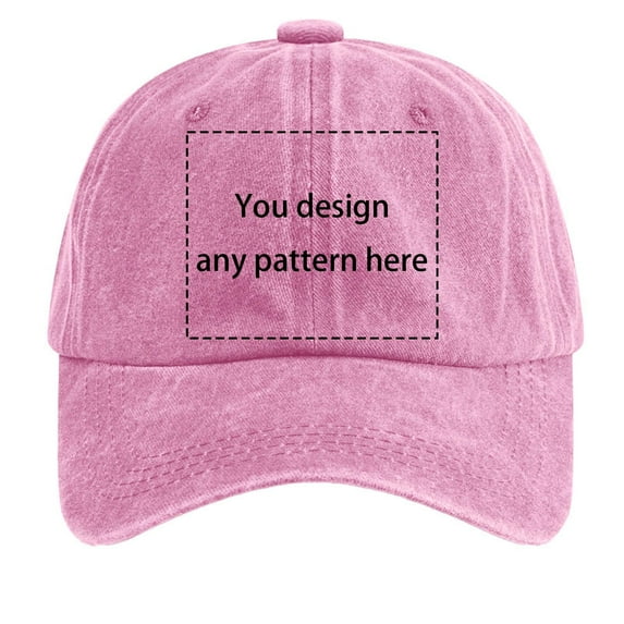 Custom Printed Baseball Visor Cap for Men and Women Adjustable Unisex ...