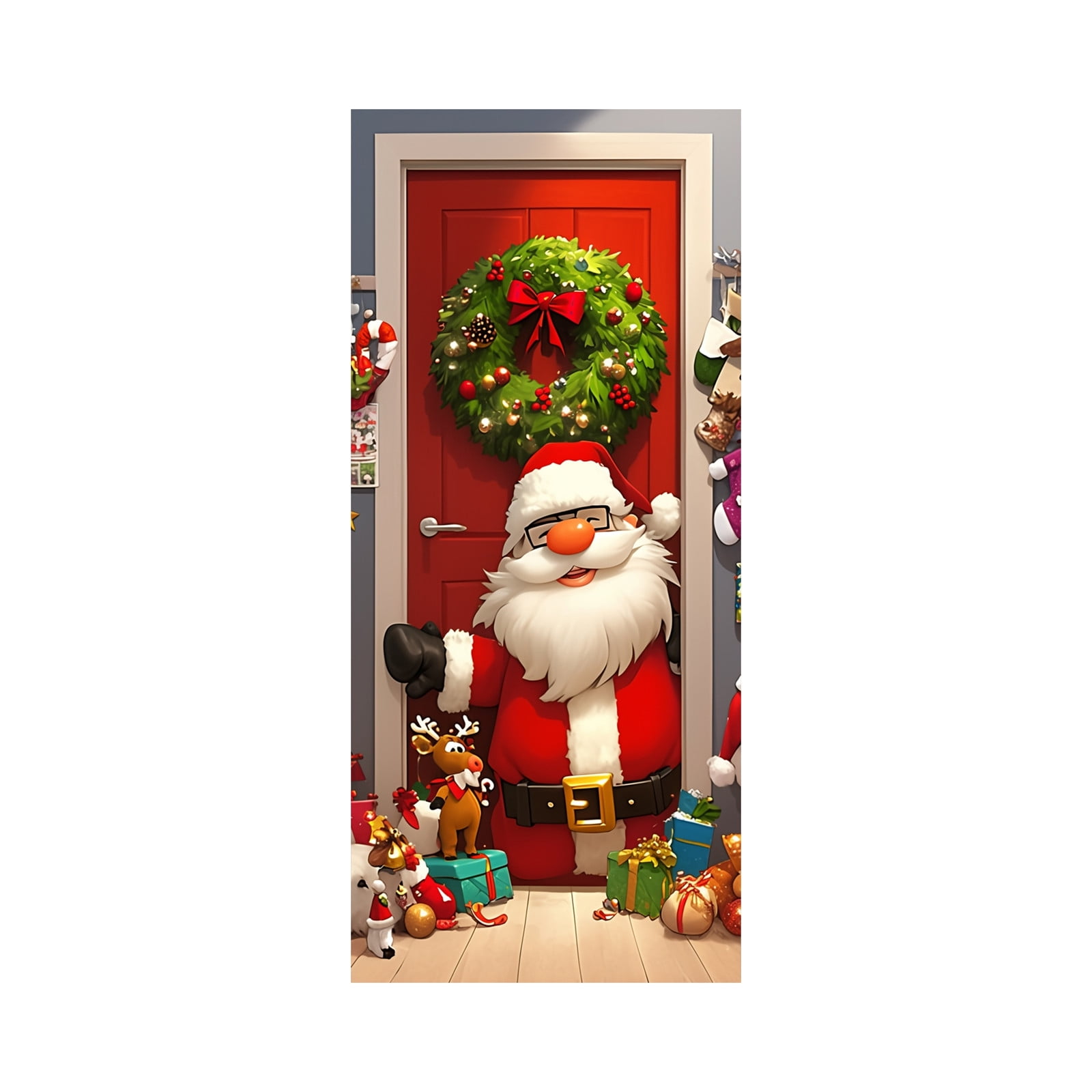 Custom Printed Door Curtains Fabric Hanging Tapestry For Home And Room ...