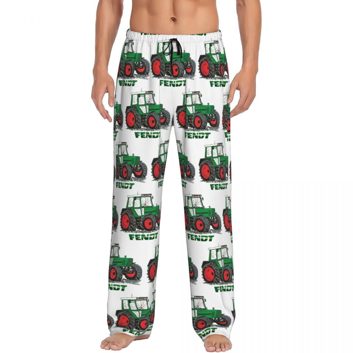 Custom Printed Fendt Tractor Pajama Pants Men's Sleep Sleepwear Bottoms ...