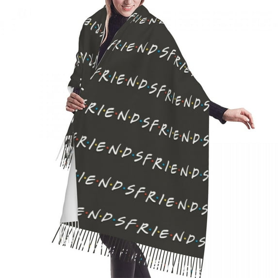 Custom Printed Friends Scarf Men Women Winter Fall Warm Scarves Fashion ...