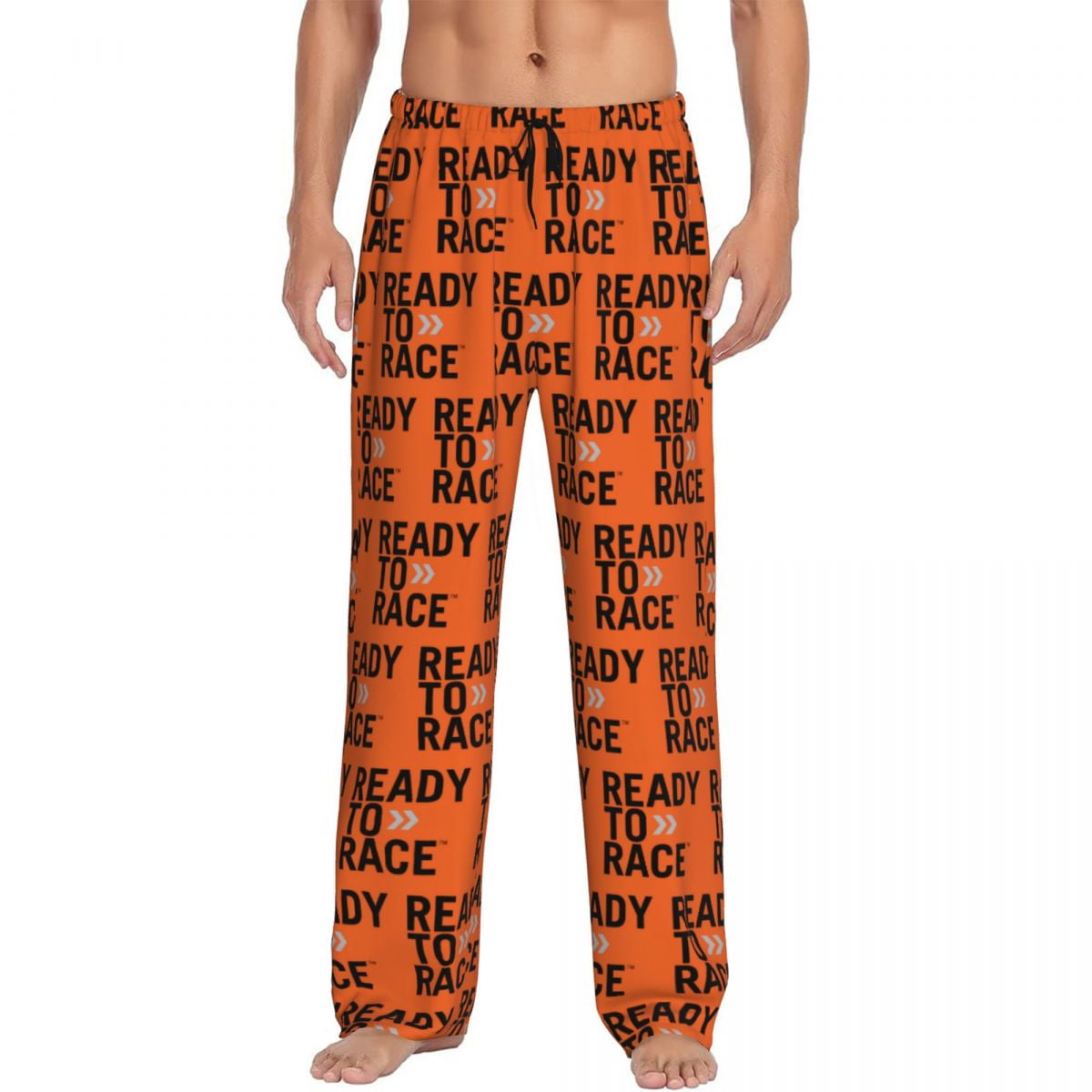 Custom Printed Men Ready To Race Pajama Pants Racing Motorcycle Biker ...