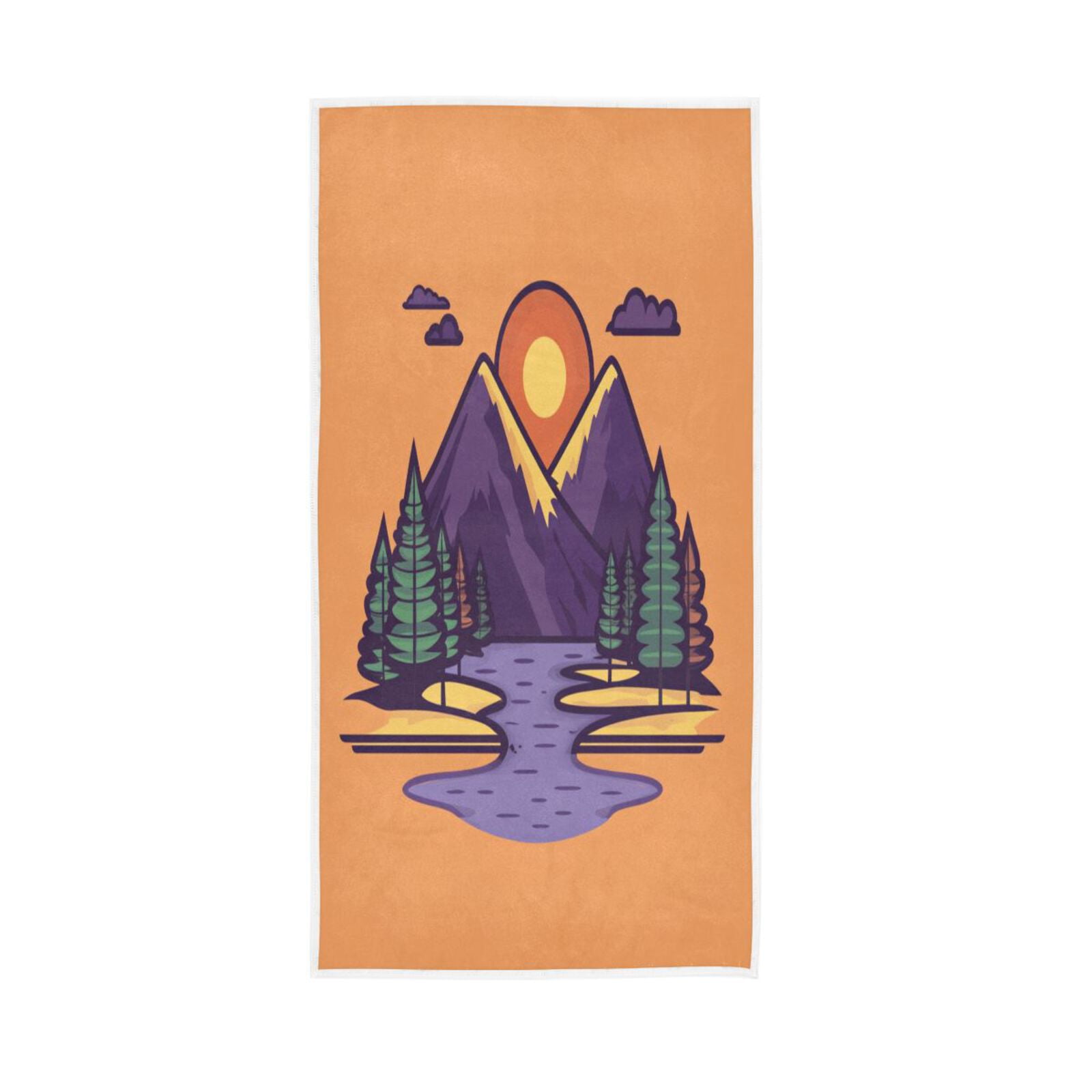 Custom Printed Sport Hand Bath Towels | Quick-Dry Gym & Swim Towel ...