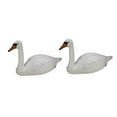 Custom Pro 74014 Floating Swan Decoy, White - 2-Pack- Life Size ...