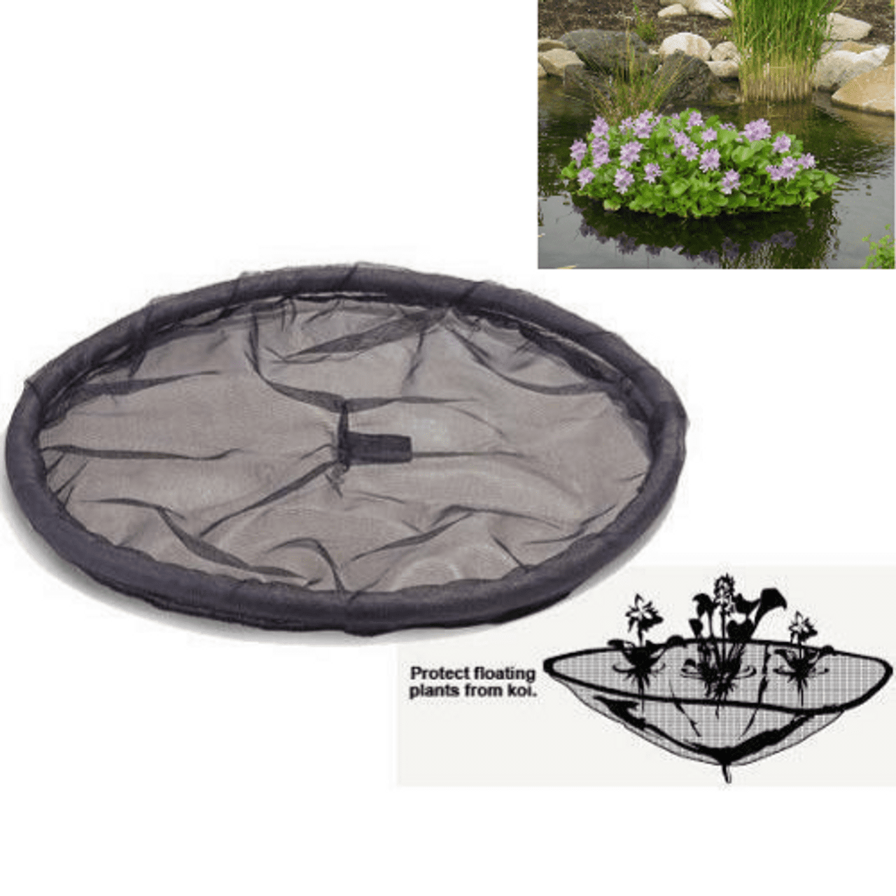 Custom Pro Floating Flora Island | Water Hyacinth & Aquatic Plant ...