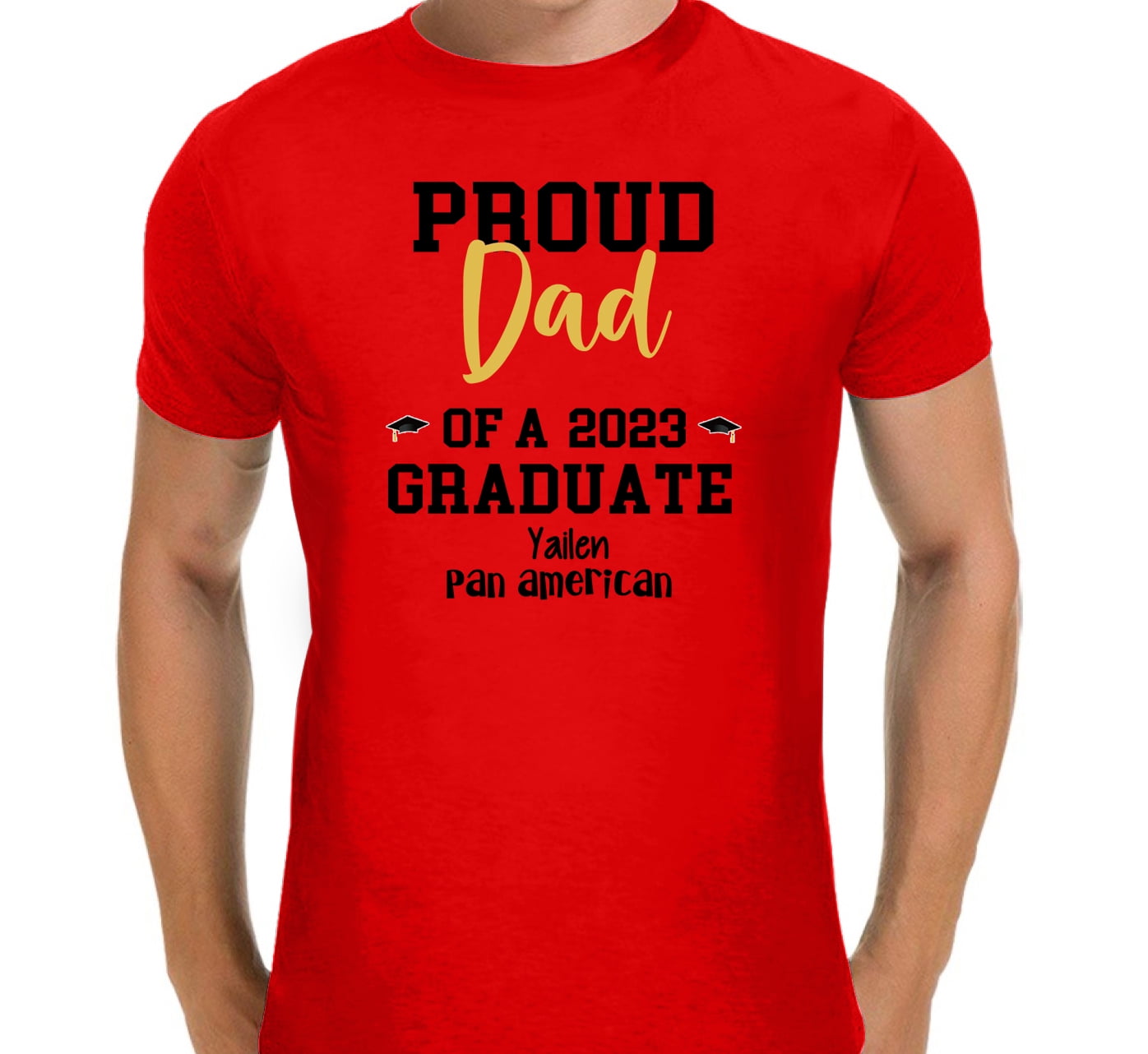 Custom Proud Dad of a 2023 Graduate Shirts, Father' Day Class of 2023 ...