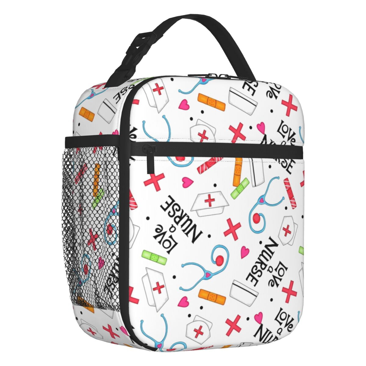 Custom Proud To Be A Nurse Lunch Bag Men Women Thermal Cooler Insulated ...