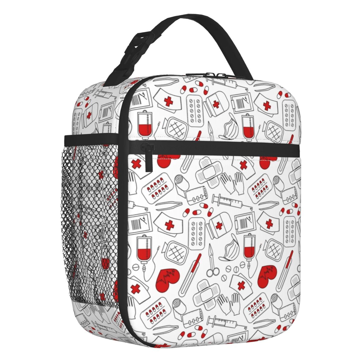 Custom Proud To Be A Nurse Lunch Bag Men Women Thermal Cooler Insulated ...