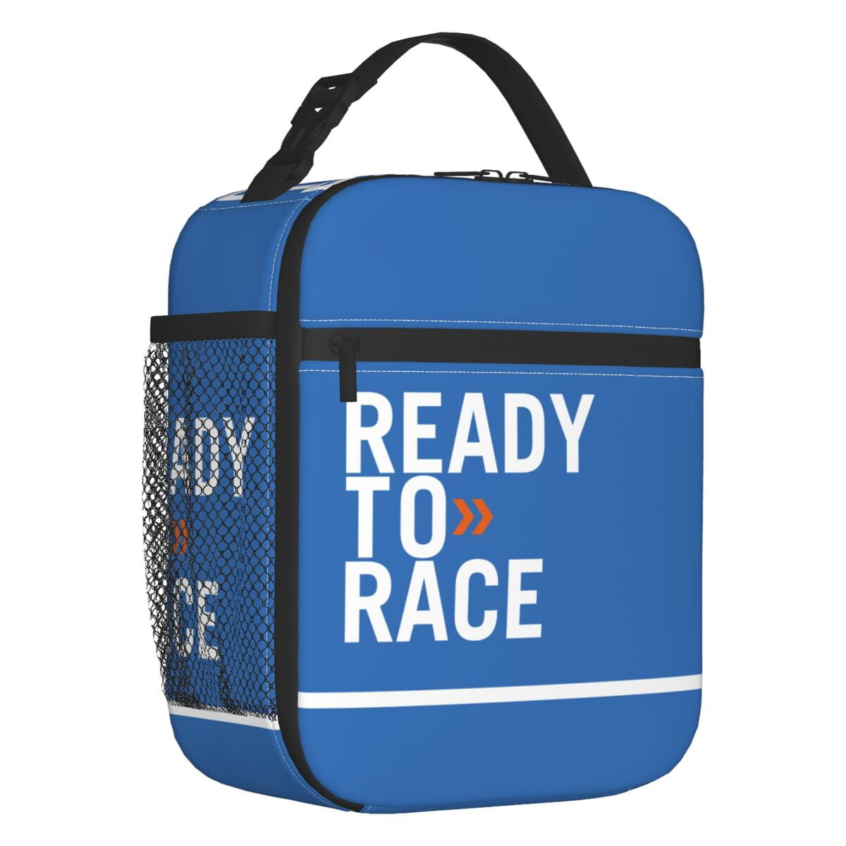 Custom Ready To Race Insulated Lunch Bag for Women Motocross Asphalt ...