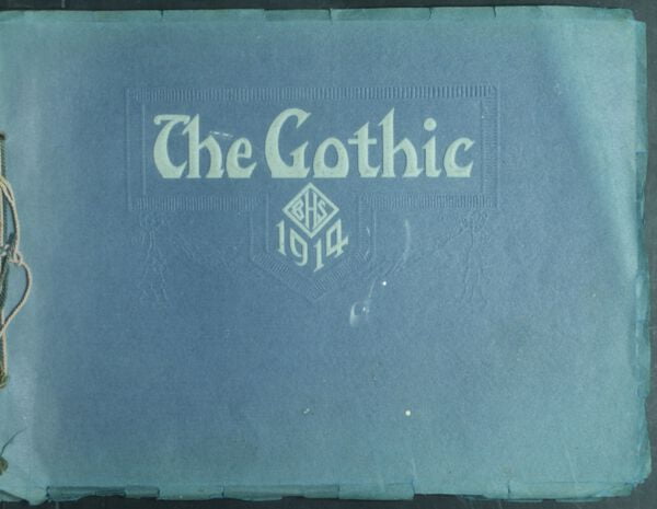 (Custom Reprint) Yearbook: 1914 Bloomington High School - Gothic ...