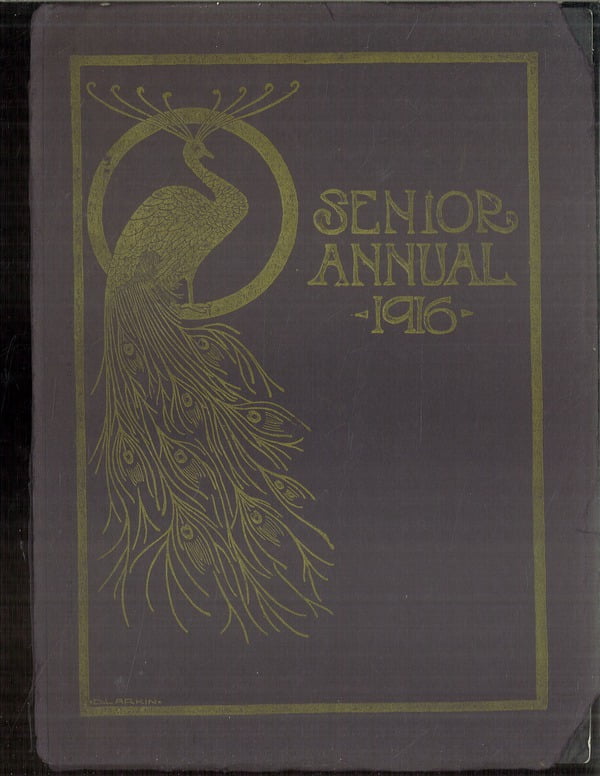 (Custom Reprint) Yearbook: 1916 Central High School - Cehisean Yearbook ...