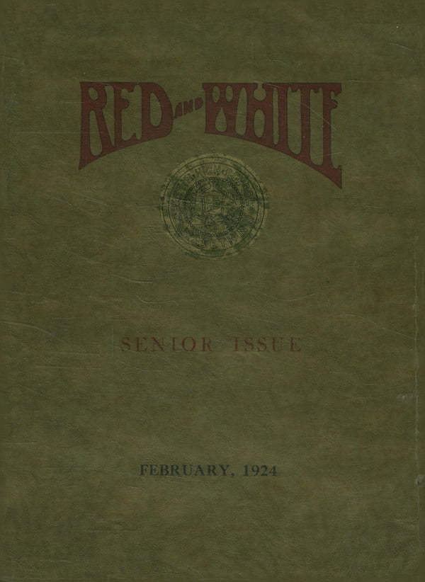 (Custom Reprint) Yearbook: 1924 Battin High School - Red and White ...