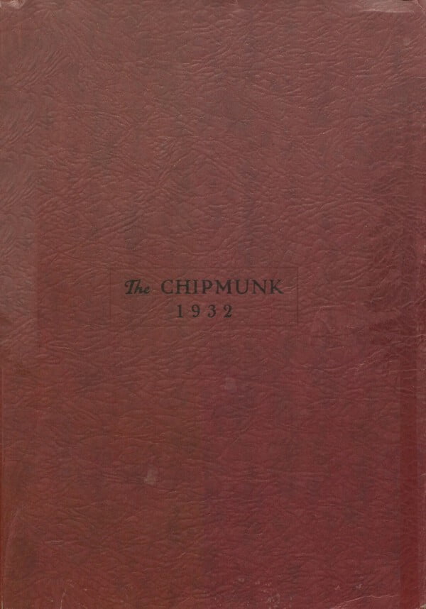 (Custom Reprint) Yearbook: 1932 Westwood High School - Chipmunk ...