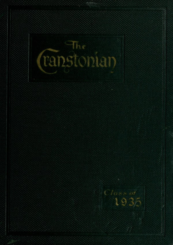 (Custom Reprint) Yearbook: 1935 Cranston High School - Cranstonian ...