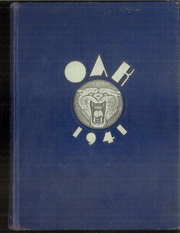 (Custom Reprint) Yearbook: 1941 Adamson High School - Oak Yearbook ...