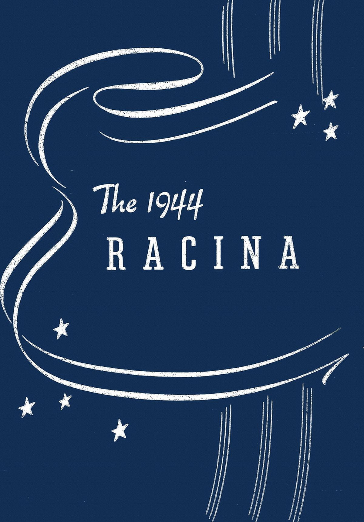 (Custom Reprint) Yearbook: 1944 Racine High School - Racina Yearbook ...