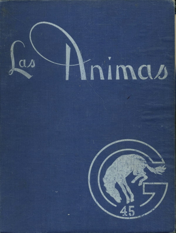 (Custom Reprint) Yearbook: 1945 Gilroy High School - Las Animas ...