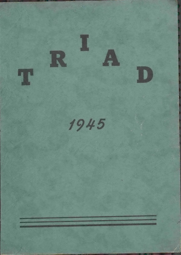 (Custom Reprint) Yearbook: 1945 Kiel High School - Triad Yearbook (Kiel ... (Custom Reprint) Yearbook: 1945 Kiel High School - Triad Yearbook (Kiel ...