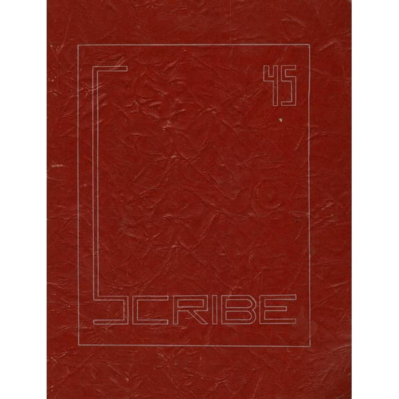 (Custom Reprint) Yearbook: 1945 Marlette High School - Scribe Yearbook ...