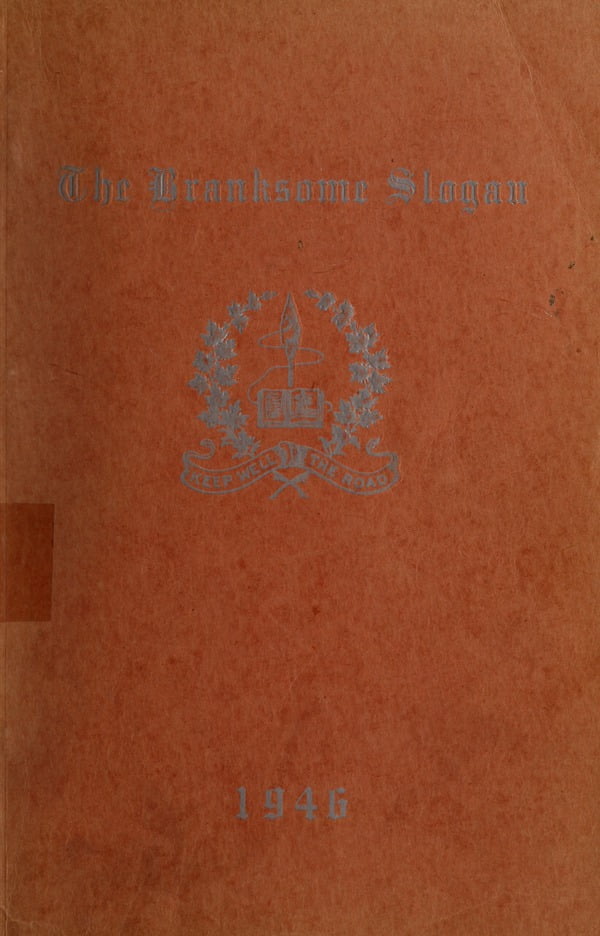 (Custom Reprint) Yearbook: 1946 Branksome Hall - Slogan Yearbook ...