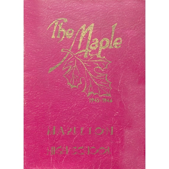(Custom Reprint) Yearbook: 1946 Mapleton High School - Rambler Yearbook ...
